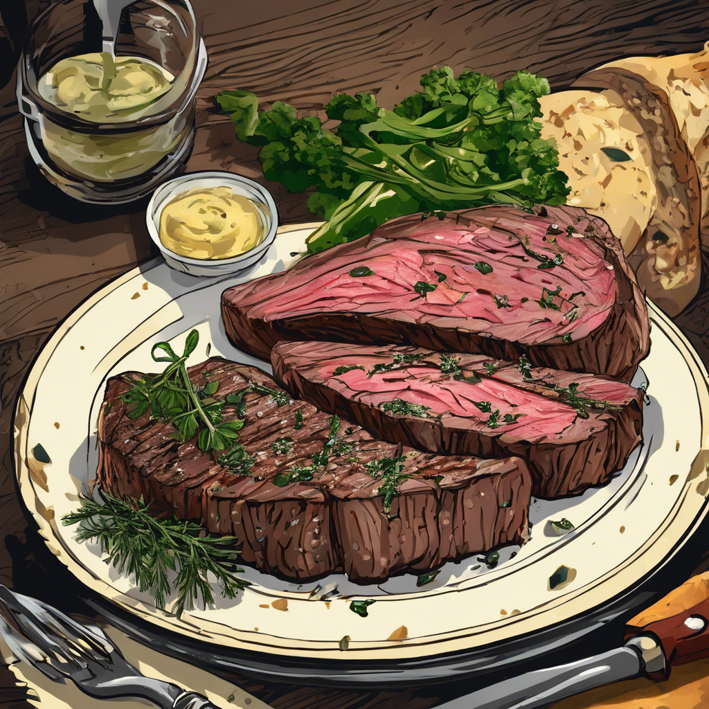 Garlic and Herb Butter Vampire Steak
